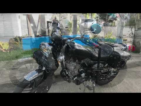 SKYGO BOSS 150 CLASSIC MOTORCYCLE CRUISER TYPE - YouTube