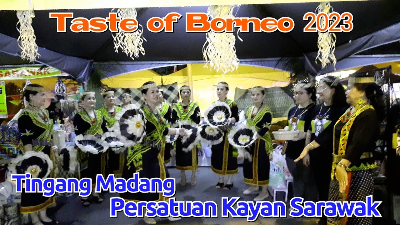 Persembahan Tingang Madang mewakili Persatuan Kayan Sarawak. - YouTube