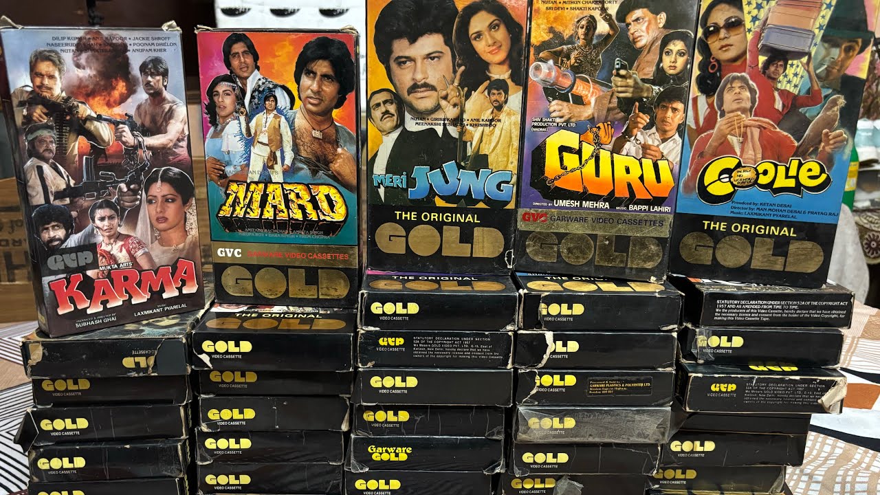 GOLD VHS 📼 CASSETTE - YouTube