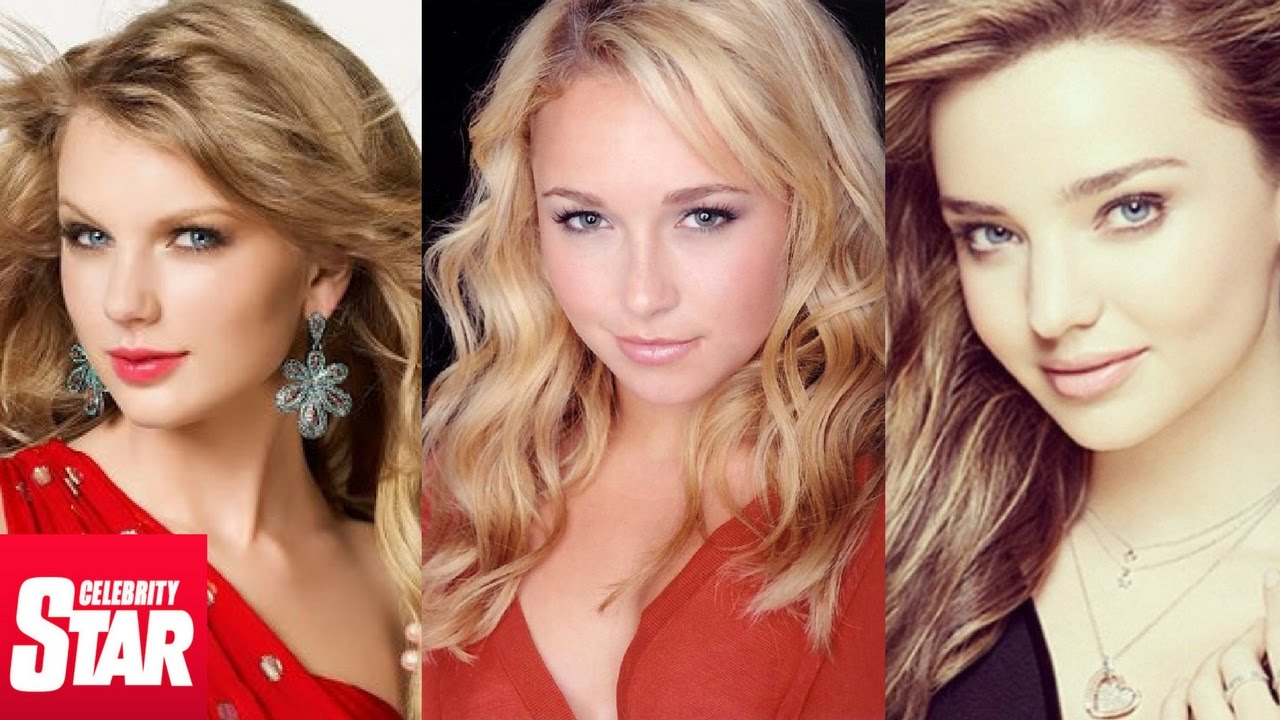 The glamorous eyes of the Hollywood female stars - CELEBRITY STAR - YouTube