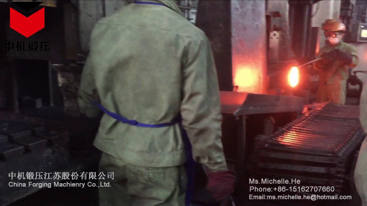 How to forge motorcycle under bracket on Electro Hydraulic Die Forging ...