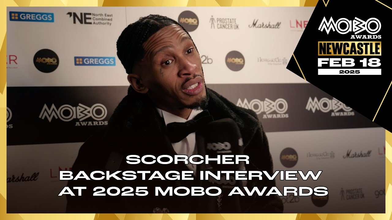 🎤 Scorcher Reacts Backstage After Winning Best Grime Act at 2025 MOBO ...