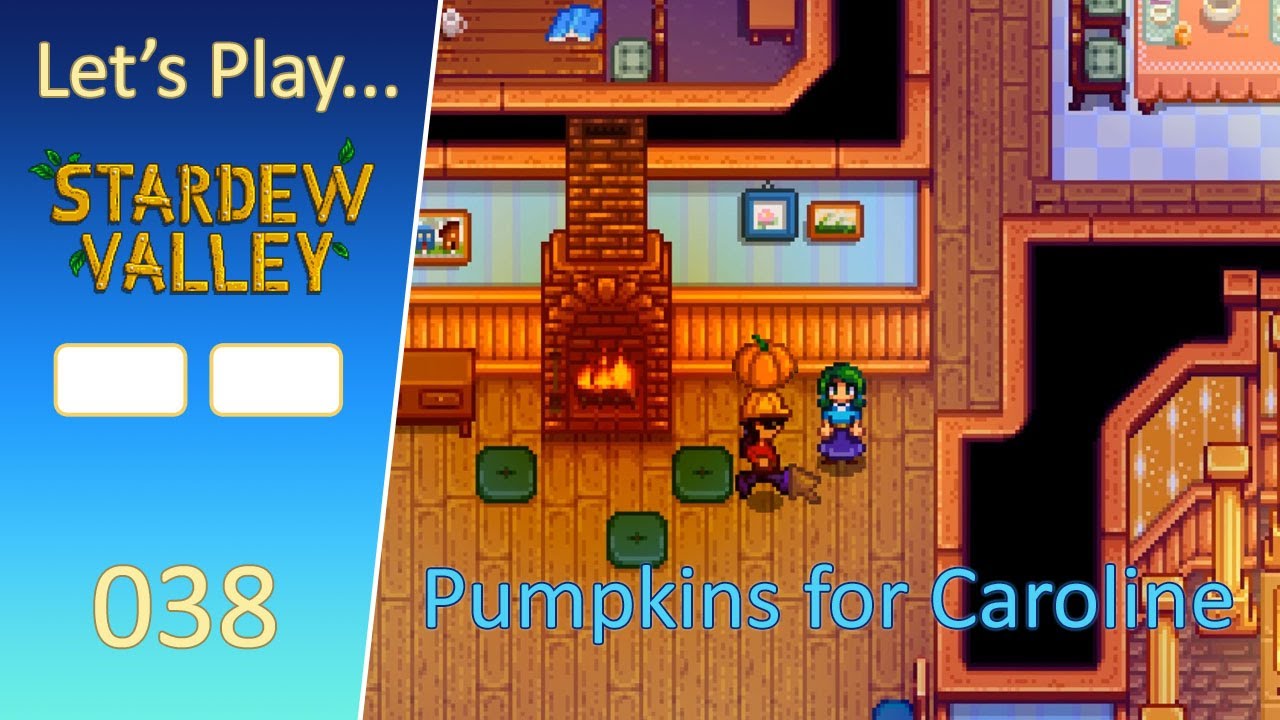 Let's Play Stardew Valley part 38 - Year 1 Fall 18&19 - Pumpkins for ...