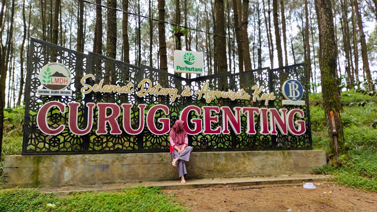 Curug genting bawang blado batang Jawa Tengah - YouTube