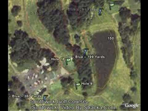 "Southwick Golf Course (Southwick) " Flyover Tour - YouTube