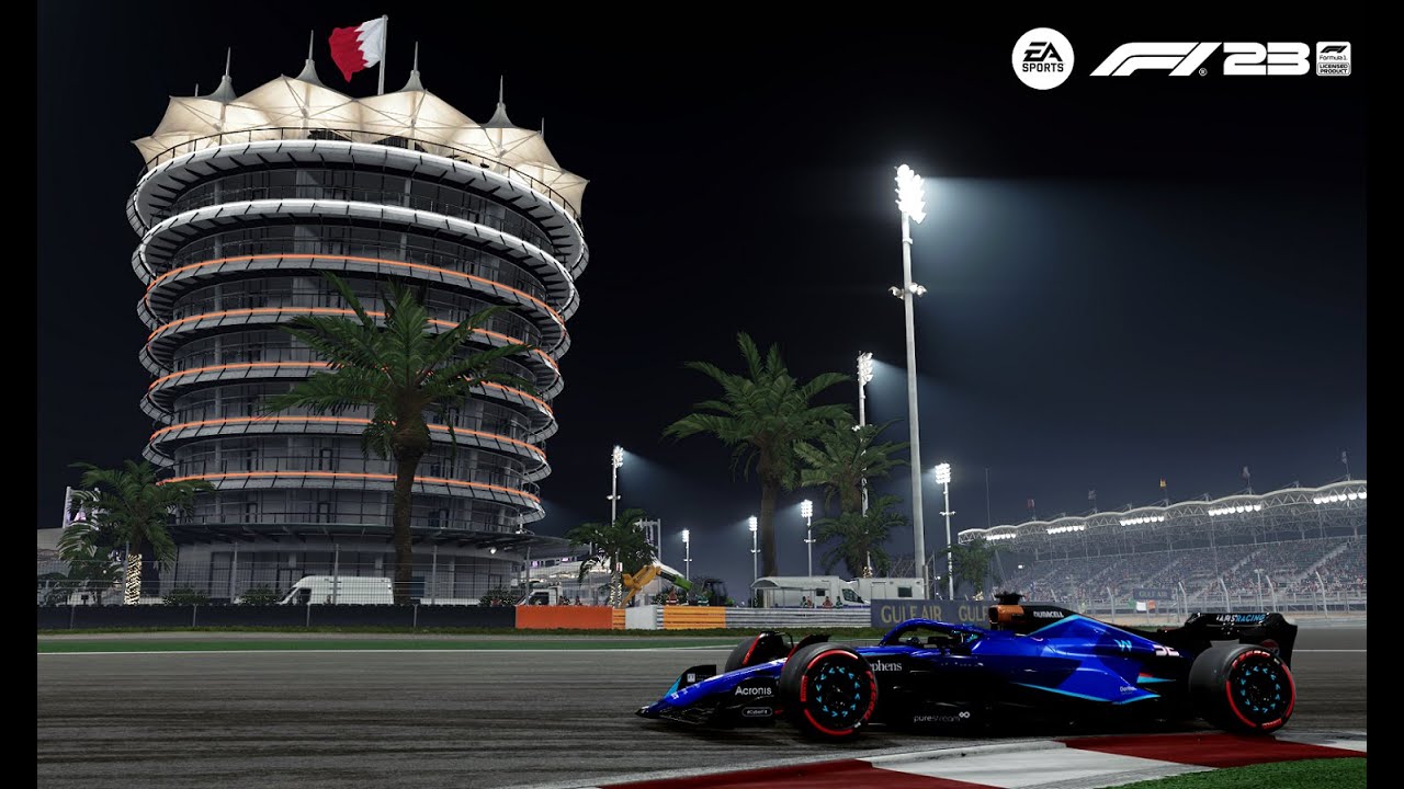 F1-23 Bahrain Track View by F. Melotti - YouTube