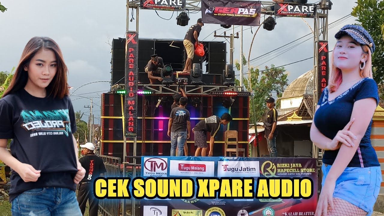 🔴 LIVE CEK SOUND XPARE AUDIO FEAT DIVANA PROJECT DI KALIPARE MALANG ...