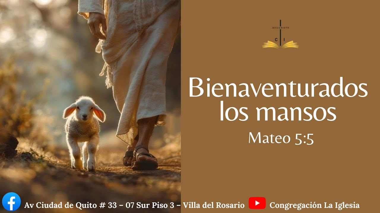 BIENAVENTURADOS LOS MANSOS - MATEO 5:5 - PASTOR MARCO MARTINEZ - YouTube