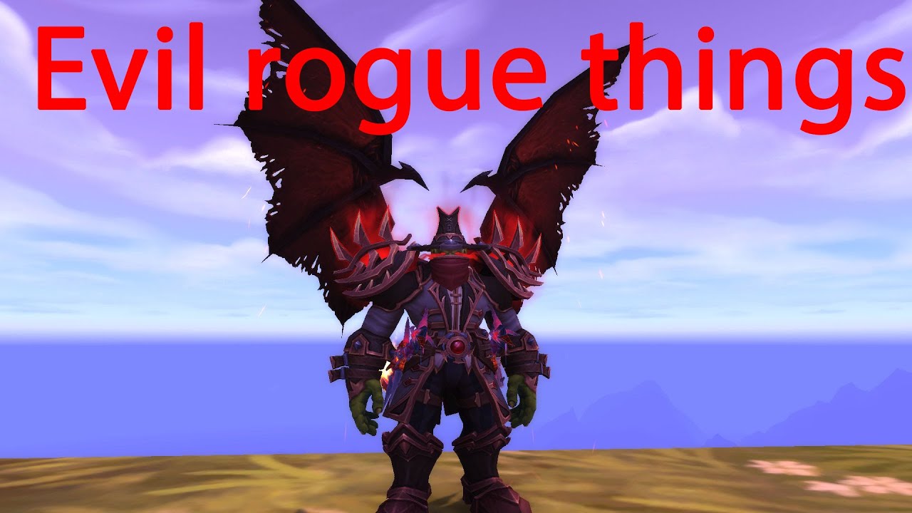 Evil rogue things - Sub rogue pvp - Shadowlands 9.1.5 - YouTube