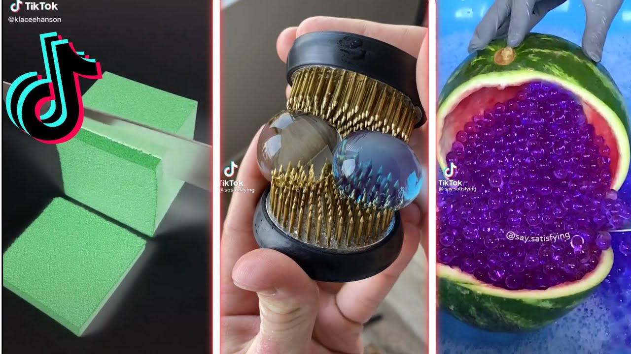 Satisfying Asmr 👂TIKTOKS I WATCH AT 2AM - YouTube