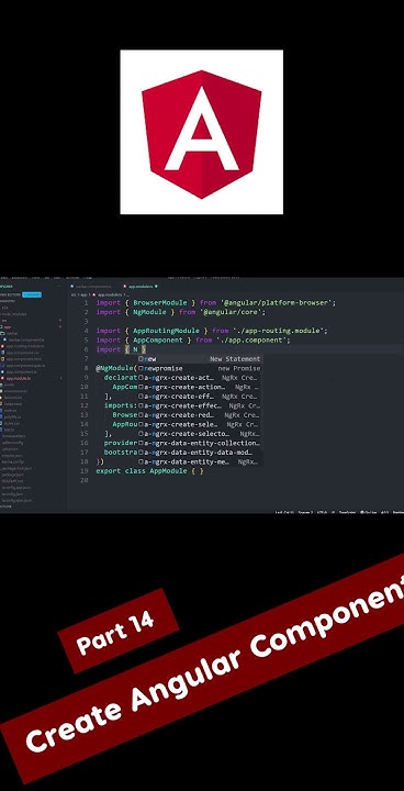 Create Angular Component Manually 4 - Angular Full Course Part 14 #shorts - YouTube