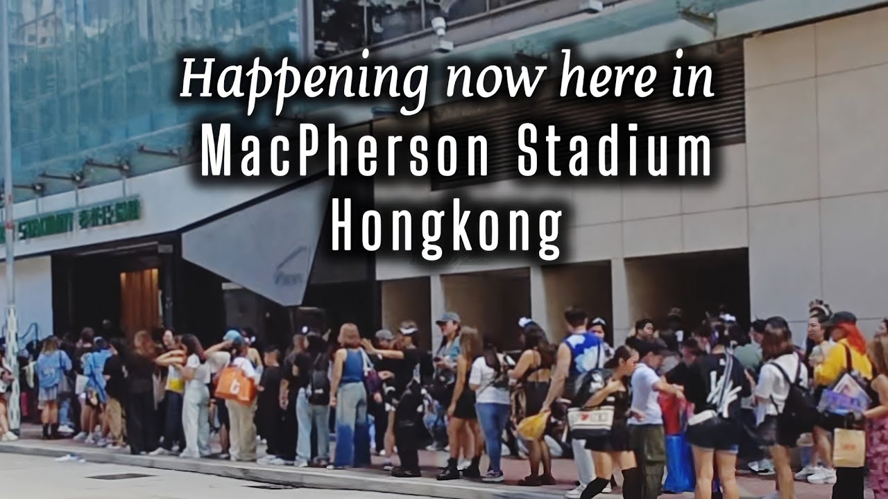 Happening now here in MacPherson Stadium | Hongkong | SB19 concert ...