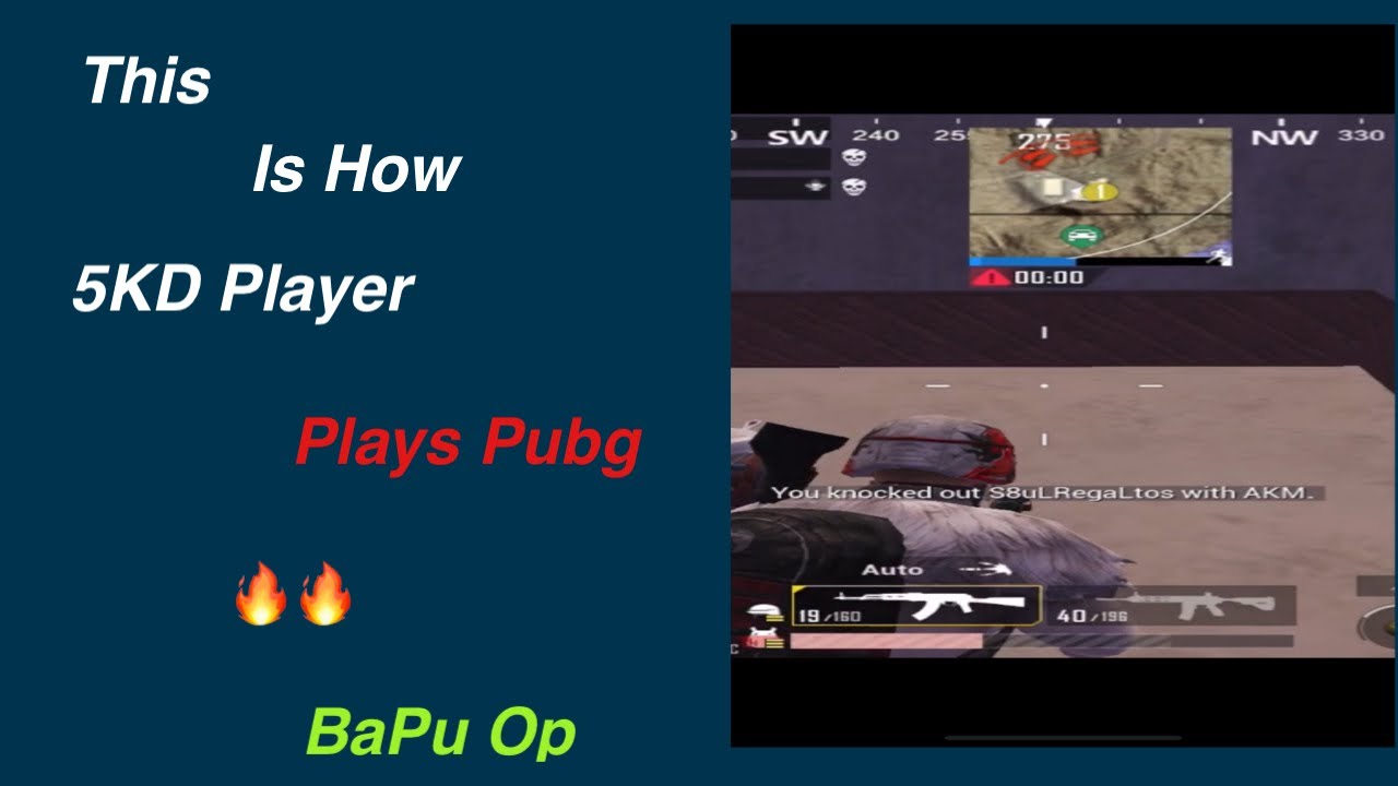 This Is How 5KD player Plays Pubg - YouTube