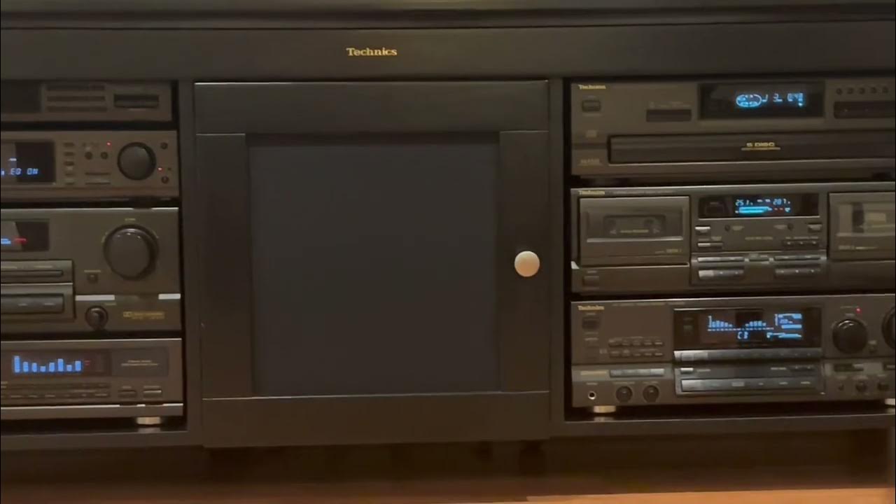 Technics - vintage stereo system - YouTube