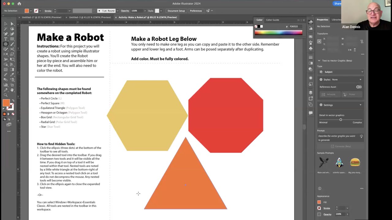 Basic Shape Tools for Robot Project - YouTube