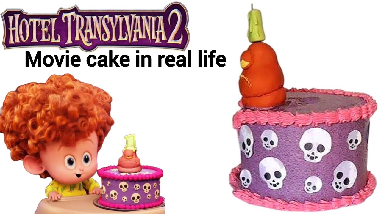 Movie cake in real life | Hotel Transylvania 2 spooky themed birthday ...
