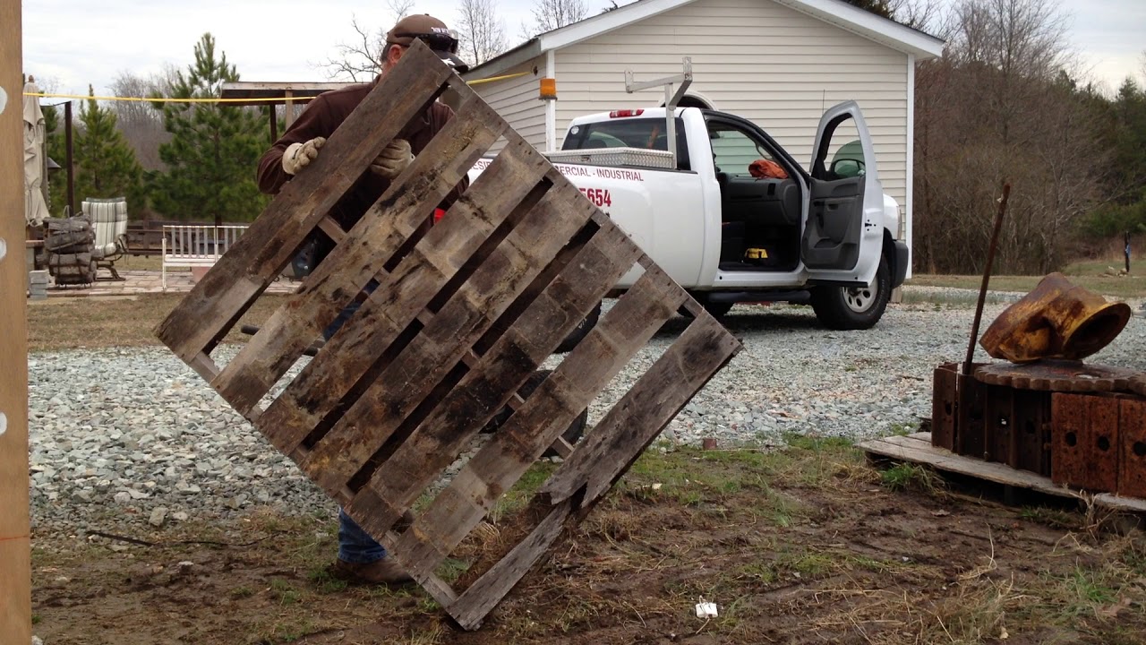 60 Year Old man working out . Off grid farm. - YouTube