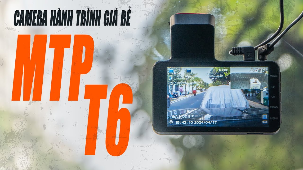 Camera Hành Trình MTP T6 - YouTube