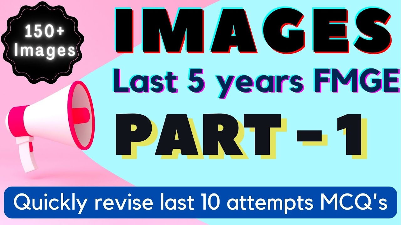FMGE IMAGES Last 5 years PYQ /PAPER-1 Images Recall / Quick revision of ...