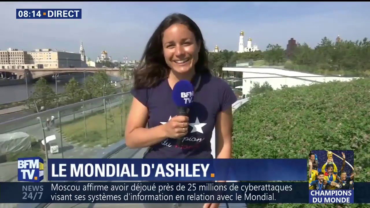 Après un mois en Russie, Ashley Chevalier garde en tête "des souvenirs ...