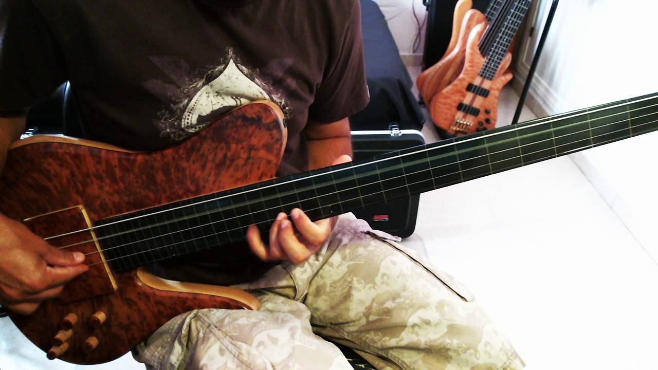 MICHAEL MANRING "BLUE ORLEANS" COVER by Jesus Rico ( on a JCR custom ...