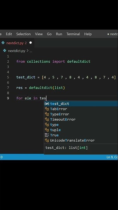 Group similar items to Dictionary values list in python - YouTube