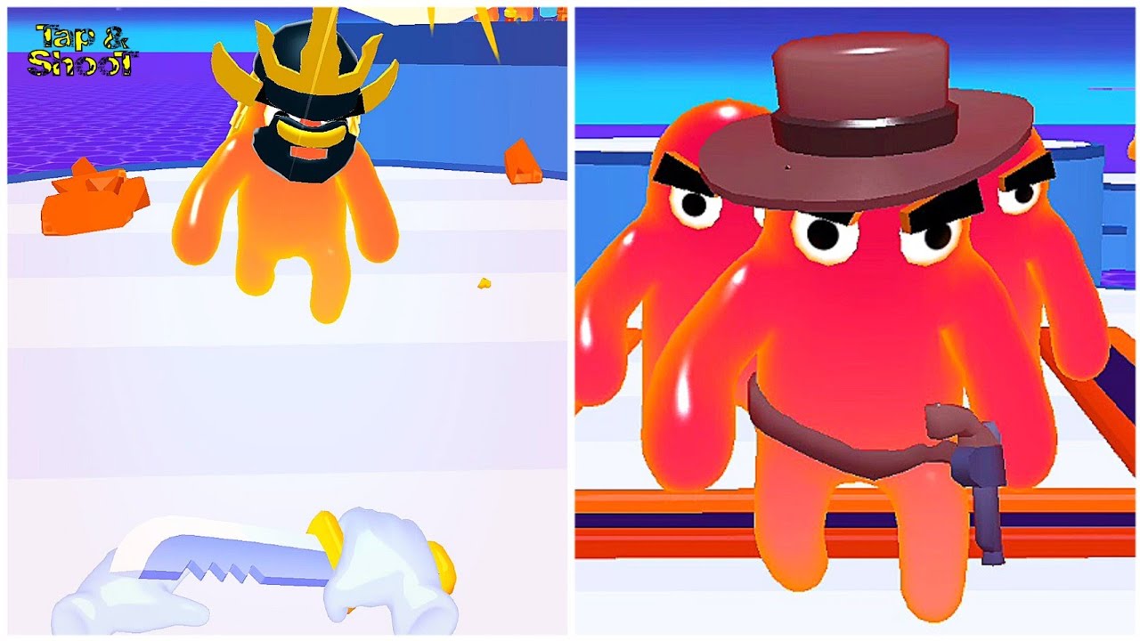 Blob Shooter 3D New Android Games Gameplay 2023 Walkthrough ios ...