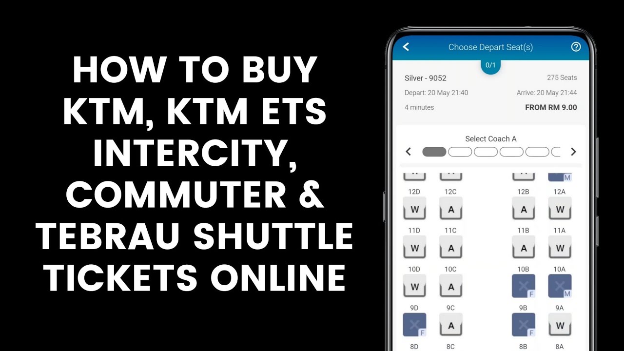 How to Buy KTM, KTM ETS Intercity, Commuter & Tebrau Shuttle Tickets ...