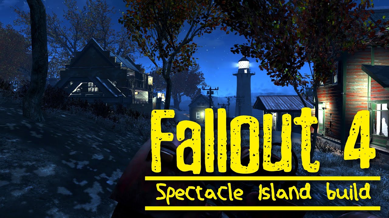 Fallout 4 Spectacle Island Build No Mods, No DLC, lot's of console ...