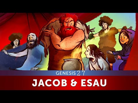 Jacob and Esau | Genesis 27 | Jacob stealing Esau's blessings - YouTube