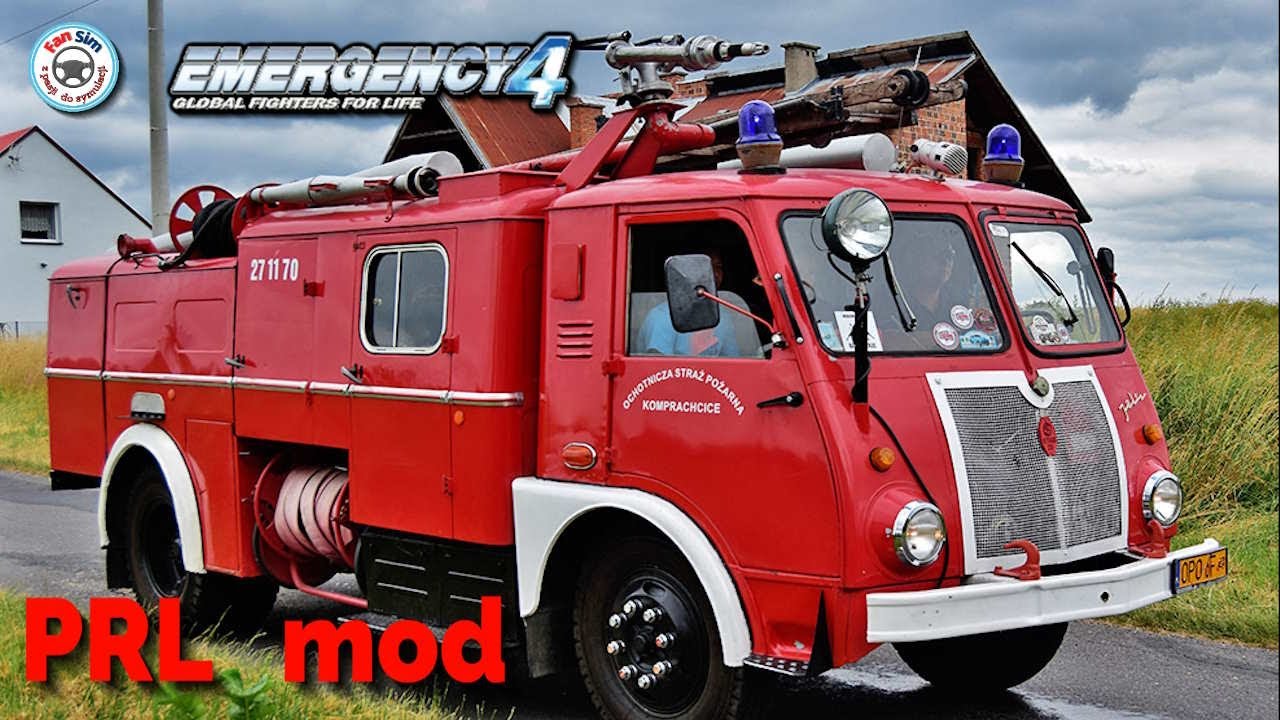 PRL mod #5 🚨 Emergency 4 " DROMADER URATOWAŁ BUDYNKI " - YouTube