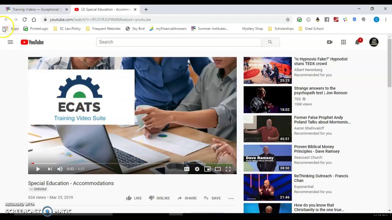 Finding ECATS Resources - YouTube