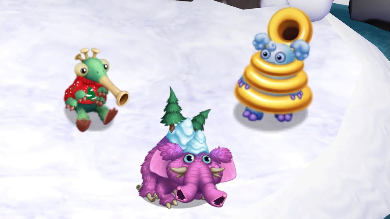 Floogull, Sooza and Tuskski trio (My Singing Monsters: Dawn of Fire ...