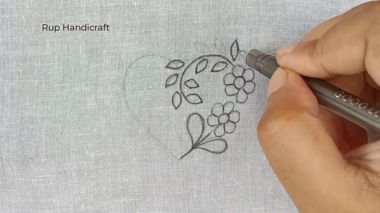 All over Design Drawing !!! Latest Love/Heart Shape All over Design for ...