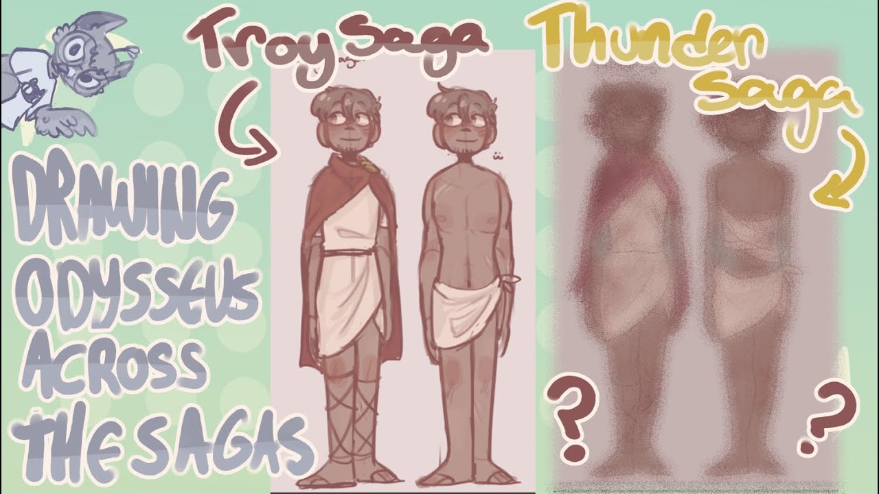 Drawing Odysseus in all the sagas -Epic the musical- (speedpaint ...
