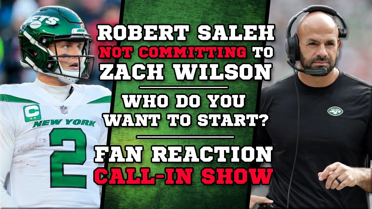 🟢 NY Jets Fan Reactions to NY Jets NOT COMMITTING to Zach Wilson - YouTube