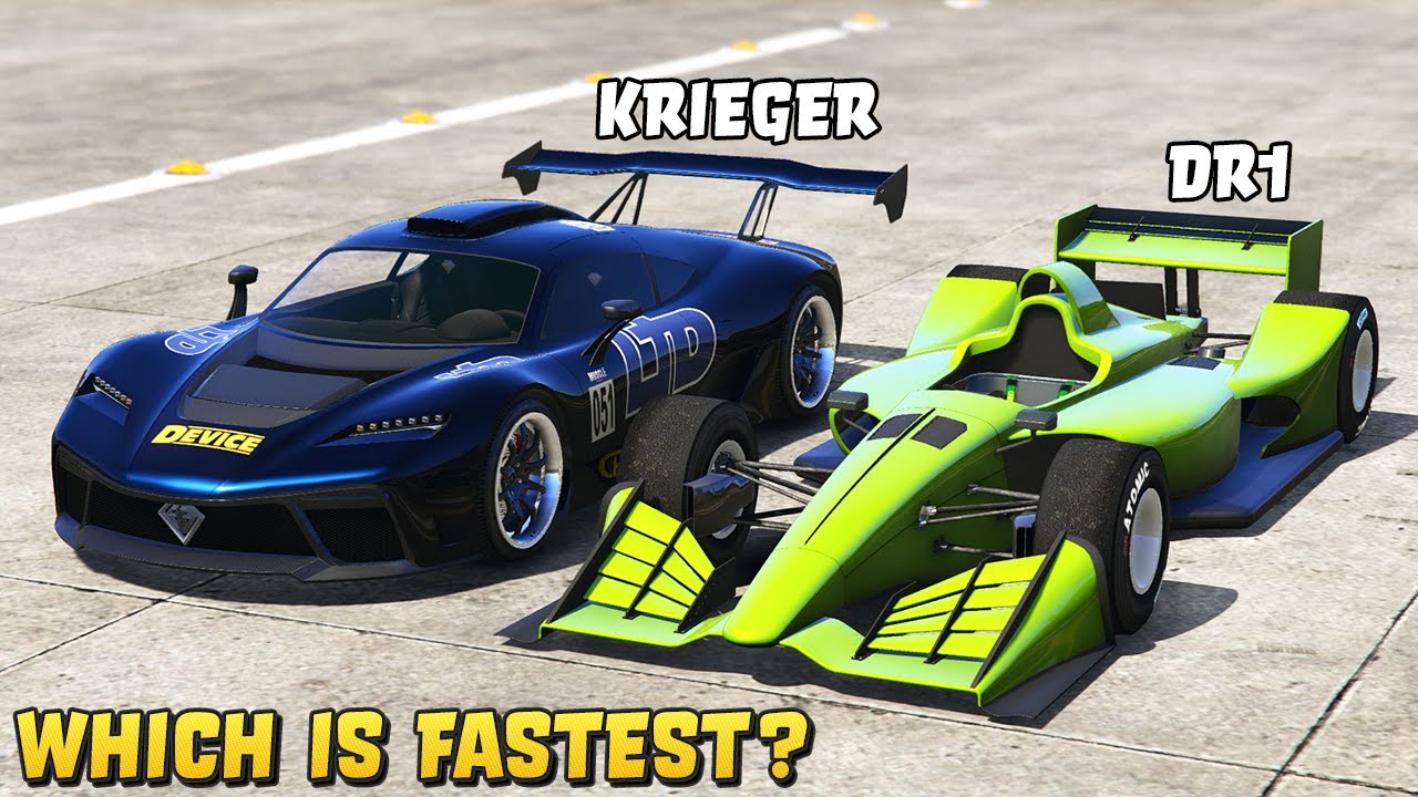 GTA 5 - DECLASSE DR1 vs KRIEGER - Which is Fastest? - YouTube