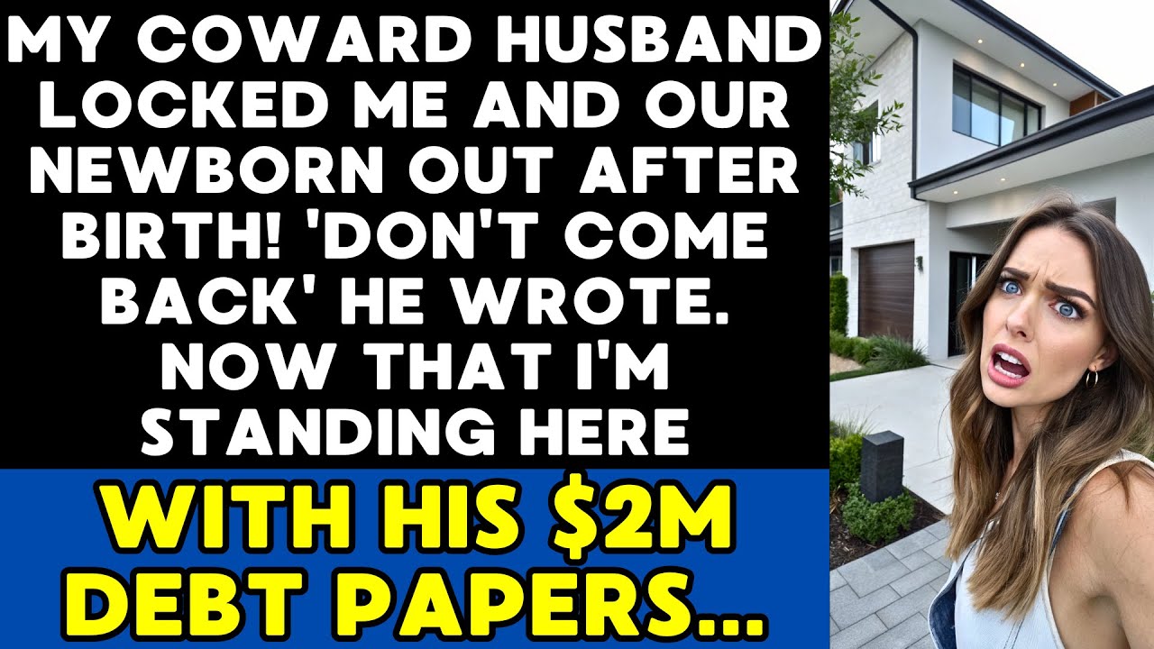 My Coward Husband Locked Me and Our Newborn Out After Birth! 'Don't ...