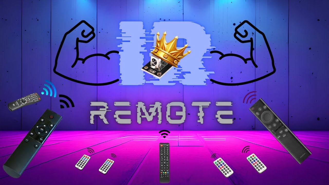 Control everything with IR remote - YouTube