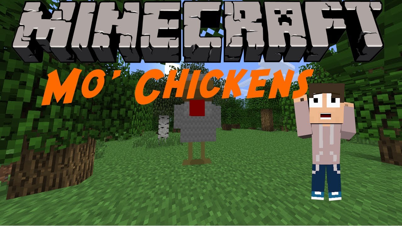 Minecraft: Mod Review - Mo' Chickens - Giant Chickens, Ore Chickens And ...