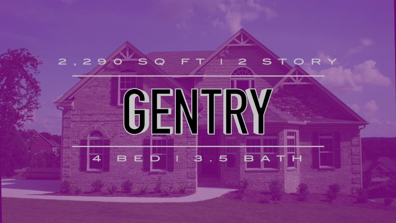 Gentry Floor Plan by D.R. Horton - YouTube