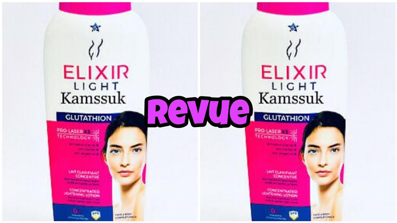 MON AVIS SUR ELIXYR LAIT ECLAIRCISSANT - YouTube