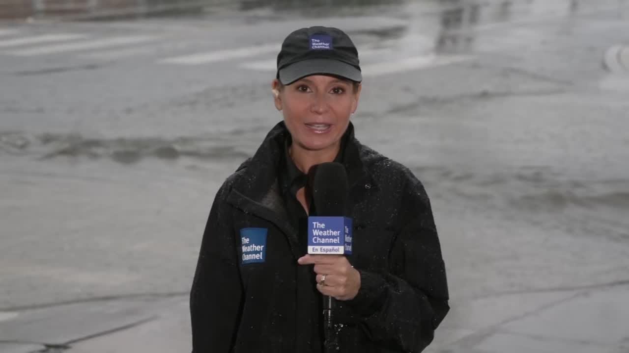 Weather Channel in California for Hurricane Hillary - YouTube