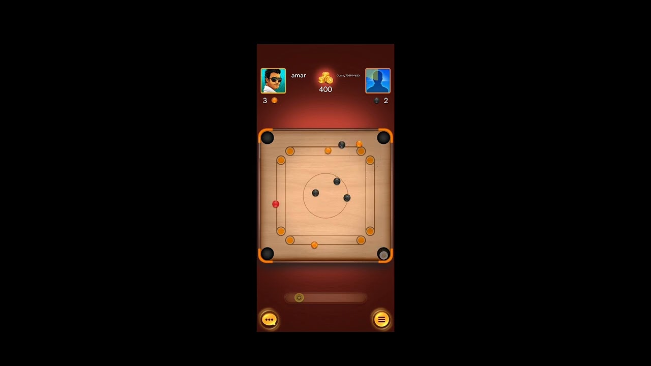 the real mobile carrom king - YouTube
