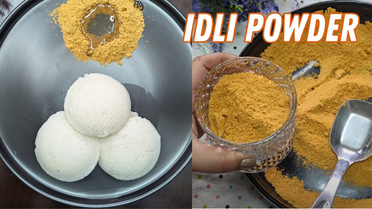 Homemade Idli Podi - Better Than Store-Bought - YouTube