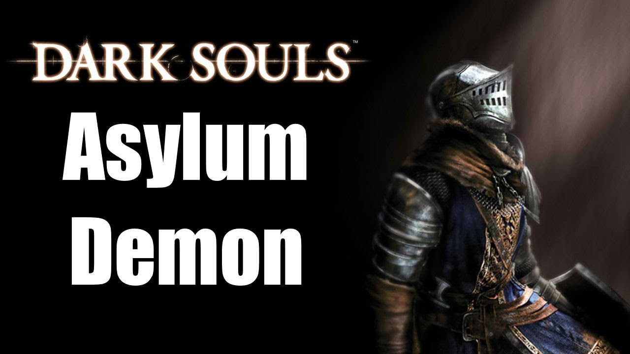 Dark Souls 1 - Asylum Demon Boss - YouTube