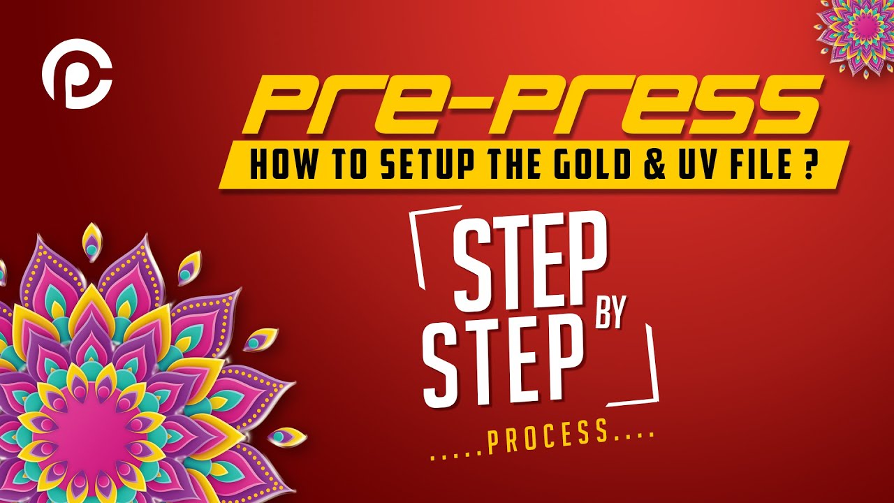 How to prepare Gold Foil and UV File ? | Step By Step | Print club ...