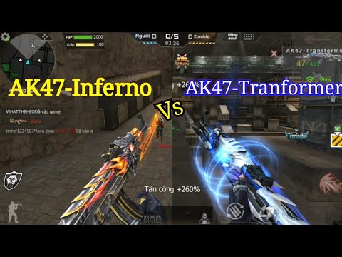 CF Mobile/CF Legends | AK47-Inferno Vs AK47-Transformer - Ai Mạnh Hơn ...