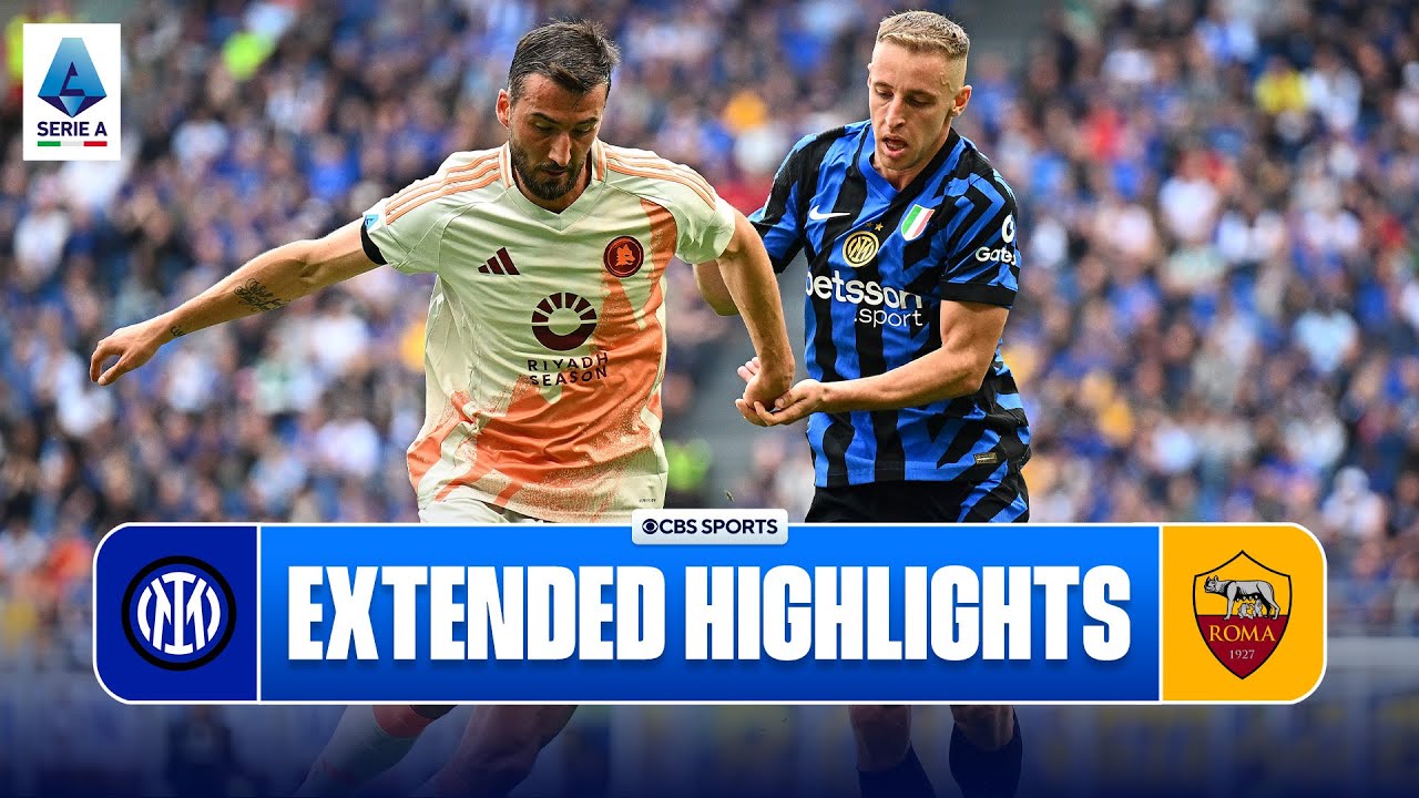 Inter vs. Roma: Extended Highlights | Serie A | CBS Sports Golazo - YouTube