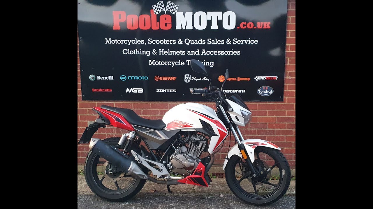 ZONTES FIREFLY 125 @poolemotosales3727 - YouTube